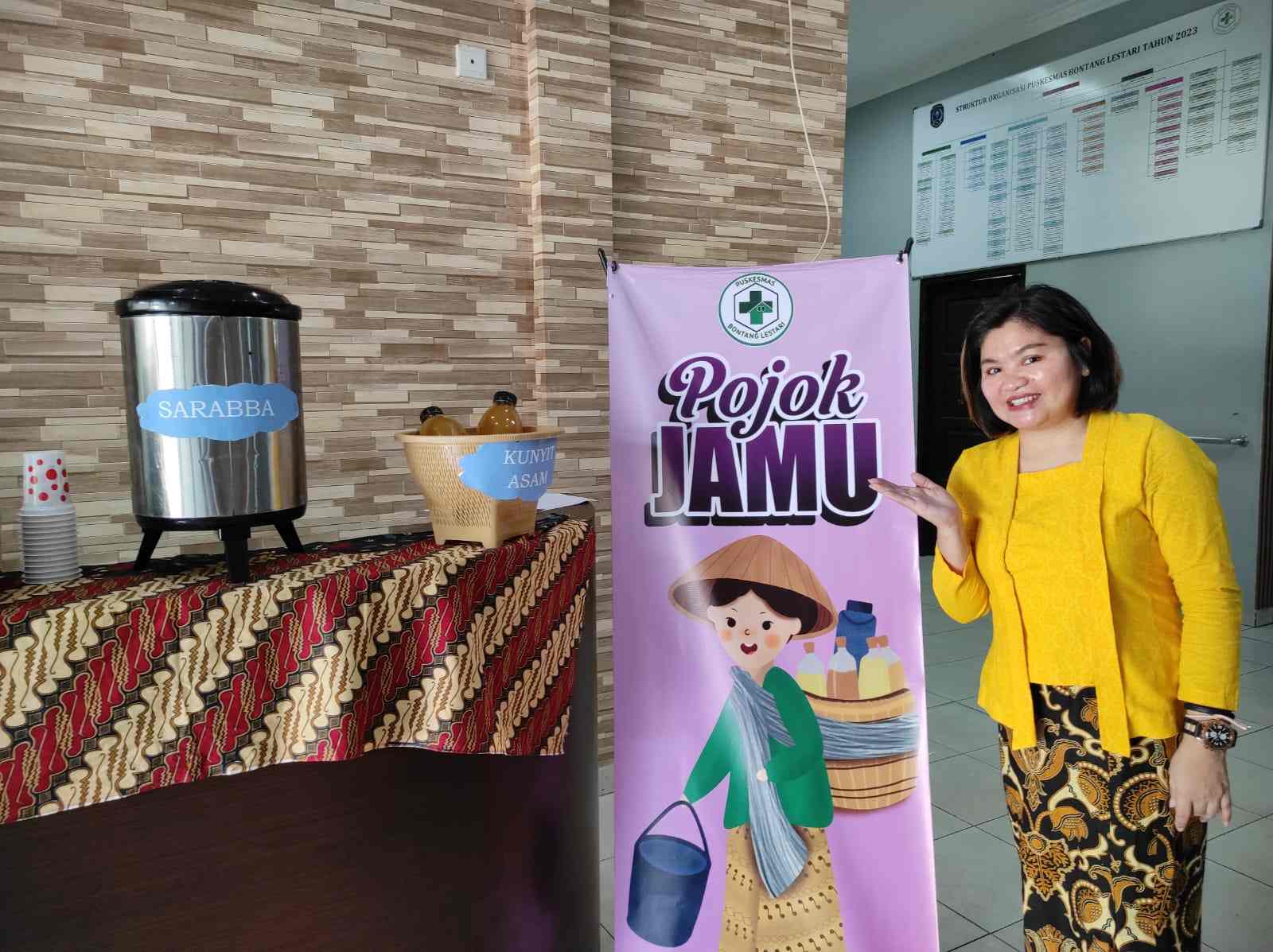 Inovatif, Pojok Jamu Puskesmas Bontang Lestari Sediakan Aneka Minuman ...